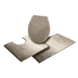 Grund Badematte &raquo;Mistral&laquo; H&ouml;he 20 mm rutschhemmend beschichtet fu&szlig;bodenheizungsgeeignet meliertes Design, Ombr&eacute;-Look, auch als 3 teiliges Set, Made in 