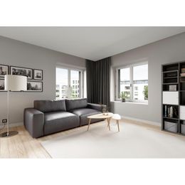 Musterring Big-Sofa &raquo;LUCIA Mega Sofa, hoher Sitzkomfort, Breite 252cm, Kontrastnaht&laquo; in vielen Qualit&auml;ten und 4 unterschiedlichen N&auml;hten, 2,5-Sitzer grau 