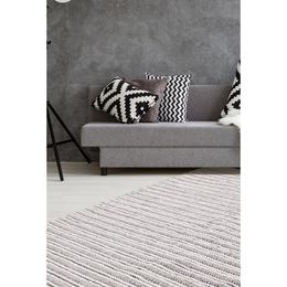 Kayoom Teppich &raquo;Natura 110&laquo; rechteckig 20 mm H&ouml;he Besonders hochwertige, handgearbeitete Qualit&auml;t beige Wolle B : 160cm 1 Stk., 20mm, L: 230cm