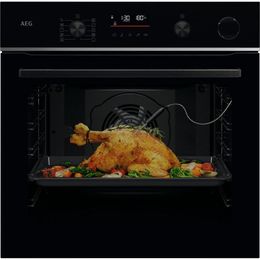 AEG Pyrolyse Backofen 6000 &raquo;TR6PB50WSB 949494897&laquo; mit Pyrolyse-Selbstreinigung Knusprig & saftig: SteamCrisp mit 25 % Dampf f&uuml;r leckere Ofengerichte 