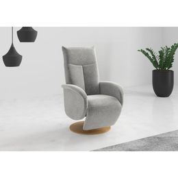 OTTO home TV-Sessel &raquo;Glendale&laquo; wahlweise mit Aufstehhilfe, 2 Motoren und Akku grau 100% Polyester Flachgewebe,mit 2 Motoren,mit Akku,mit 