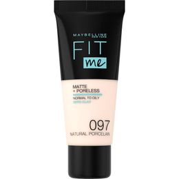 Maybelline New York Damen Maybelline NEW YORK Foundation &raquo;FIT ME! MATTE + PORELESS MAKE-UP&laquo; f&uuml;r einen nat&uuml;rlich mattierten Teint, leichte bis mittlere