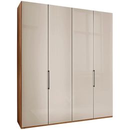 Wiemann Kleiderschrank &raquo;Monaco, Made in Germany, edle Glasfront, in verschiedenen Farben,&laquo; hochwertige Beschl&auml;gen inkl. D&auml;mpfung braun Floatglas, 