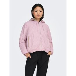 Only Damen Only Steppjacke &raquo;ONLMIKI HOOD QUILT JACKET CC OTW&laquo; mit Kapuze mit seitlichem Kordelzug am Saum XL