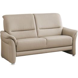 Die PlanBar 2,5-Sitzer &raquo;PN-PF23182&laquo; Federkernpolsterung, wahlweise R&uuml;cken echt bezogen beige B/H/T: 172cm x 99cm x 93cm, Glattleder TORRO, ohne 