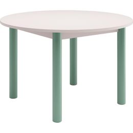 Tom Tailor HOME Esstisch &raquo;COLOR TABLE&laquo; 1 Stk. tlg. Esstisch, 4-Fu&szlig;, 3 Gr&ouml;&szlig;en, 3 Dekorfarben, 4 Fu&szlig;farben, ABS-Kante beige B/H/T: 120cm x 76cm x 120cm