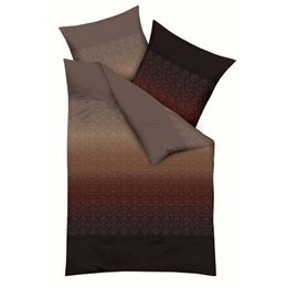 Kaeppel Bettw&auml;sche &raquo;Gradient&laquo; 2 Stk. Mako-Satin, Obermaterial: 100% Baumwolle B/L: 155cm x 220cm, 1 Stk., 1 Stk., Mako-Satin, B/L: 80cm x 80cm, 2 Stk.