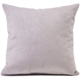 G&ouml;zze Dekokissen &raquo;Capri Cord&laquo; grau Polyester B/L: 45cm x 45cm, 1 Stk.