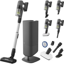 AEG Akku-Hand-und Stielstaubsauger &raquo;AP72UB21ES&laquo; Leistungsstark-HEPA-Filter; hygienischer All-in-One Station grau Einheitsgr&ouml;&szlig;e Akku-Hand-und 