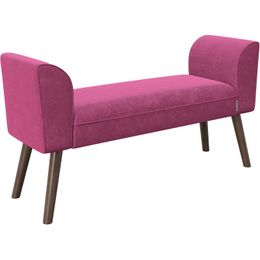 Playboy Polsterbank &raquo;TIFFANY&laquo; Holz, Polyester B/H/T: 92,7cm x 54,5cm x 30cm, Polyester Samtoptik