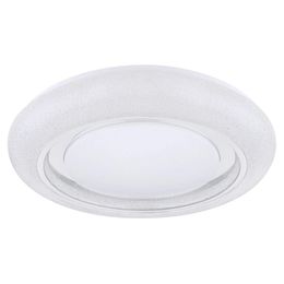 Globo LIGHTING LED Deckenleuchte &raquo;RADA&laquo; LED-Modul 1 Stk. warmwei&szlig; - kaltwei&szlig; Deckenlampe, Wohnzimmer, Schlafzimmer, &oslash;: 48cm wei&szlig; 1 Stk.