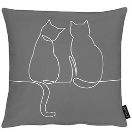 Apelt Dekokissen &raquo;Bella&laquo; inclusive Soft-Kissenf&uuml;llung 100% PES Mischgewebe B/L: 39cm x 39cm, 1 Stk.