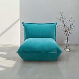 DOMO collection Sessel &raquo;Nantes Loungesessel, Wohlf&uuml;hlsessel mit 360&deg; Drehfunktion&laquo; hochwertig gepolstert mit Federkern, Struktur weich, t&uuml;rkis 92% 