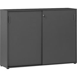 Schildmeyer Aktenschrank &raquo;Serie 1500, Aktenschrank, Made in Germany, B: 160,2 cm&laquo; Solide Verarbeitung - Dieses Produkt ist in Deutschland gefertigt grau FSC -