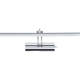 Globo LIGHTING Wandleuchte &raquo;PICTURE I&laquo; LED-Modul 1 Stk. Warmwei&szlig; Wandleuchte Verchromt, Acryl klar, Kippschalter, LED 3W silber 1, H: 16cm, 1 Stk.