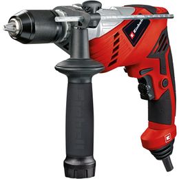 Einhell Schlagbohrmaschine &raquo;TE-ID 650 E&laquo; mit praktischem Tiefenanschlag, Zusatzhandgriff und Arbeitslicht rot Funktion Bohren / Schlagbohren