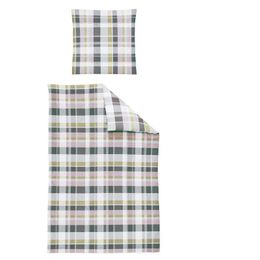 Irisette Bettw&auml;sche &raquo;Sky 8457&laquo; 2 Stk. edel und hochwertig bunt Mako-Satin, Obermaterial: 100% Baumwolle B/L: 155cm x 220cm, 1 Stk., 1 Stk., Mako-Satin, B/L: 