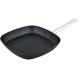 CS SOLINGEN Steakpfanne &raquo;Stellaris&laquo; Aluminium Induktion schwarz &Oslash; 28cm + H&ouml;he 4cm