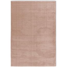 Astra Teppich &raquo;Domaso 250&laquo; rechteckig 18 mm H&ouml;he pastell Farben, weiche Haptik, uni, leichter Glanz,Wohnzimmer rot Kunstfaser B : 133cm 1 Stk., 18mm, 