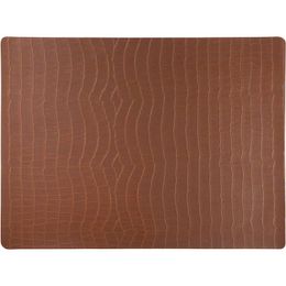 stuco Platzset &raquo;Orinoco&laquo; braun Obermaterial: 82% PVC, 18% Polyester B/L: 32cm x 42cm, 2 Stk., Polyester Polyvinylchlorid
