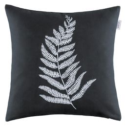 Sch&ouml;ner Wohnen Kollektion SCH&Ouml;NER WOHNEN-Kollektion Dekokissen &raquo;Viva&laquo; im Naturlook schwarz Obermaterial: 92% Baumwolle, 8% Polyester B/L: 45cm x 45cm, 1 Stk.
