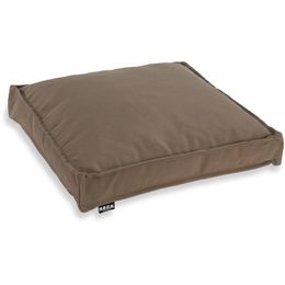HOCK Stuhlkissen &raquo;Classic Uni Outdoor&laquo; 50/50/5 cm braun Polyacryl (dralon ) B/L: 50cm x 50cm, 1 Stk.
