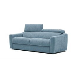 Egoitaliano Schlafsofa &raquo;STRIKE, Made in Italy-Designsofa mit Dauerschlaffunktion,Breite 195 cm&laquo; Bettsofa, Luxus-Microfaser Lederoptik mit verstellbaren 