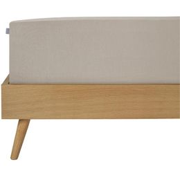 Schiesser Spannbettlaken &raquo;Flexi aus 95% Baumwolle und 5% Elastahan in Premium-Qualit&auml;t&laquo; f&uuml;r hohe Matratzen und Boxspringbetten geeignet, Made in Green beige 