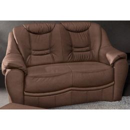 Sit & More sit&more 2-Sitzer &raquo;Benson&laquo; braun Luxus-Kunstleder;Primabelle -Microfaser;NaturLeder (in Sitz und R&uuml;cken, Korpus in passendem Kunstleder);Luxus-