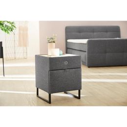 Jockenh&ouml;fer Nachtkonsole &raquo;Linea&laquo; mit LED-Beleuchtung grau B/H/T: 42,5cm x 53cm x 45cm, 1 Stk.