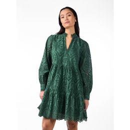 Y.A.S Damen Blusenkleid &raquo;YASHOLI LS DRESS S. NOOS&laquo; Sommerkleid gr&uuml;n XS, N-Gr