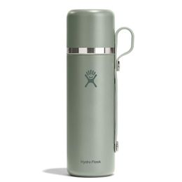 Hydro Flask Thermoflasche &raquo;Trinkflasche 28 OZ HOT FLASK AND CUP, 828 ml&laquo; Auslaufsicher, All-in-One Design gr&uuml;n Edelstahl 828ml