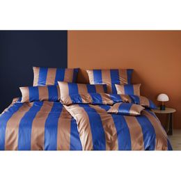 Elegante Bettw&auml;sche &raquo;Duo&laquo; 2 Stk. angenehmes Hautgef&uuml;hl Mako-Satin, Obermaterial: 100% Baumwolle B/L: 155cm x 220cm, 1 Stk., 1 Stk., Mako-Satin, B/L: 80cm x 