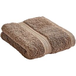 Christy Gaestehandtuecher &raquo;RENAISSANCE&laquo; Premium-G&auml;stet&uuml;cher in Luxusqualit&auml;t, 675g/m&sup2;, 46x76cm, 6er Set braun Walkfrottier, Obermaterial: 100% Baumwolle B/L: 