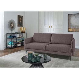 Creation BY ROLF BENZ 2-Sitzer &raquo;CR.450, Designsofa, Loungesofa&laquo; Armlehne sehr schmal, Alugussf&uuml;&szlig;e in umbragrau, Breite 150 cm lila NaturLEDER OSKAR (
