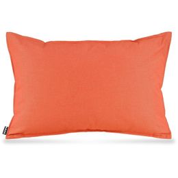 HOCK Dekokissen &raquo;Caribe Outdoor&laquo; wasserabweisend, Kissenh&uuml;lle mit F&uuml;llung, 1 St&uuml;ck orange Polyacryl (dralon ) B/L: 60cm x 40cm, 1 Stk.
