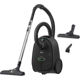 AEG Bodenstaubsauger &raquo;CLEAN 6000 (AB61C2&Ouml;KO/AB61C1WP/AB61C2DBS), hohe Saugleistung,&laquo; 750 W mit Beutel inkl. Zusatzd&uuml;sen, 65 % Recyclingkunststoff grau