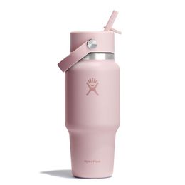 Hydro Flask Trinkflasche &raquo;24 OZ Wide Flex Straw Travel Bottle Cap, 710 ml&laquo; Geeignet f&uuml;r alle Wide Mouth Kappen und Deckel rosa Edelstahl 710ml