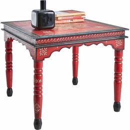 OTTO home Beistelltisch aufwendig handbemalt bunt B/H/T: 53cm x 44cm x 53cm