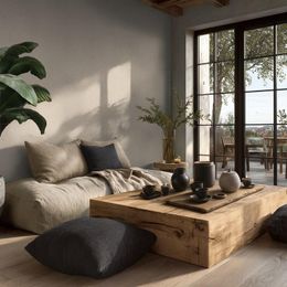 Livingwalls living walls Vliestapete &raquo;Vibes & Styles Jan &ndash; Stud!o Sense & Surface Vliestapete&laquo; Flechtoptik leicht strukturiert Nat&uuml;rliche Flechtoptik mit feiner 