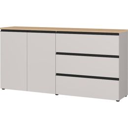 Germania Sideboard &raquo;Cormano&laquo; Sideboard mit zwei T&uuml;ren und drei Schubk&auml;sten wei&szlig; Holzwerkstoff B/H/T: 180cm x 91cm x 41cm, 3 Stk., 2 Stk.