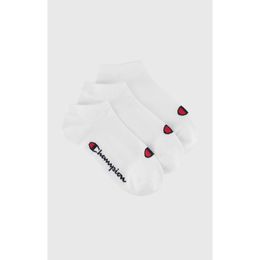 Champion Herren Sneakersocken &raquo;3 Pack Sneaker Socks&laquo; 3 Paar tlg. f&uuml;r sportive Aktivit&auml;ten geeignet, sportlicher Stil 43-46