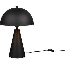Trio Leuchten Tischleuchte &raquo;ALFIE, Metall Tischlampe H&ouml;he 43cm &Oslash; 30cm exkl 1x E27 max 40W&laquo; E27 1 Stk. warmwei&szlig; - kaltwei&szlig; Schnurschalter ON/OFF, aus 