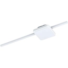 Eglo Deckenleuchte &raquo;SARGINTO&laquo; LED-Modul 1 Stk. Warmwei&szlig; Deckenleuchte aus Stahl - 6,3W und 5,4W - Warmwei&szlig; wei&szlig; H: 4,5cm, 1 Stk.
