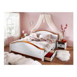 OTTO home Massivholzbett &raquo;Konrad, hohe Belastbarkeit! FSC zertifiziertes Massivholz&laquo; Breite/Belastbarkeit 180cm/220 KG, 140cm/180 KG, aus massivem 