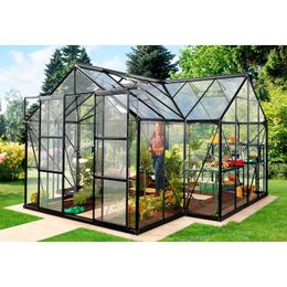 Vitavia Gew&auml;chshaus &raquo;Sirona&laquo; schwarz B/H/T: 381cm x 381cm