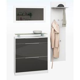 borchardt M&ouml;bel borchardt M&ouml;bel Garderoben-Set &raquo;Oliva&laquo; wei&szlig; Einheitsgr&ouml;&szlig;e
