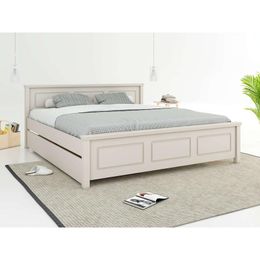 OTTO home Massivholzbett &raquo;ERIKK', Made in Europe, optional mit Schublade, Massivholz Kiefer&laquo; FSC zertifiziert, in mehreren Gr&ouml;&szlig;en, Landhausstil mit 