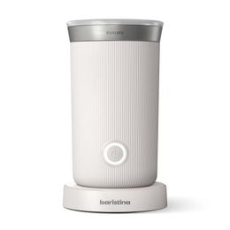 PHILIPS baristina Milchaufsch&auml;umer &raquo;BAR311, Antihaftbeschichtung, leichte Reinigung&laquo; warmer und kalter Milchschaum, 120 ml Fassungsverm&ouml;gen wei&szlig; 