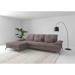 Sit & More sit&more Ecksofa &raquo;Amica, L-Form, inkl. Sitztiefenverstellung & Armteilverstellung&laquo; wahlweise mit Schlaffunktion, Bettkasten und Kopfteilverstellung 